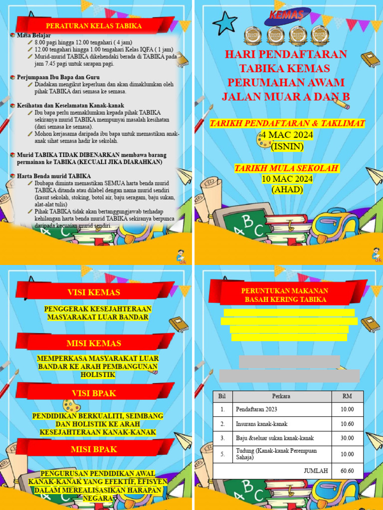 Pamplet Majlis Penerangan 2024 | PDF