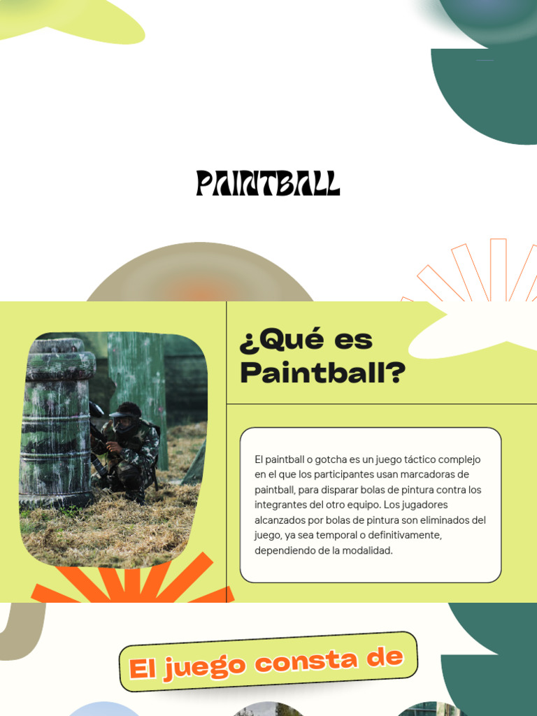 Paintball | PDF | Economias