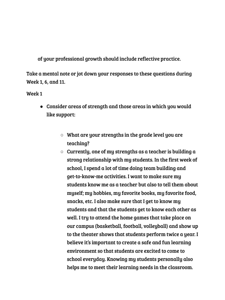 Reflections Spring 2024 | PDF | Teachers | Classroom Management