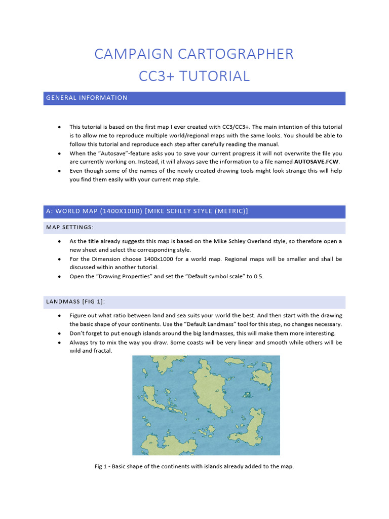 Campaign Cartographer 3plus - Tutorial | PDF | Map | Trees