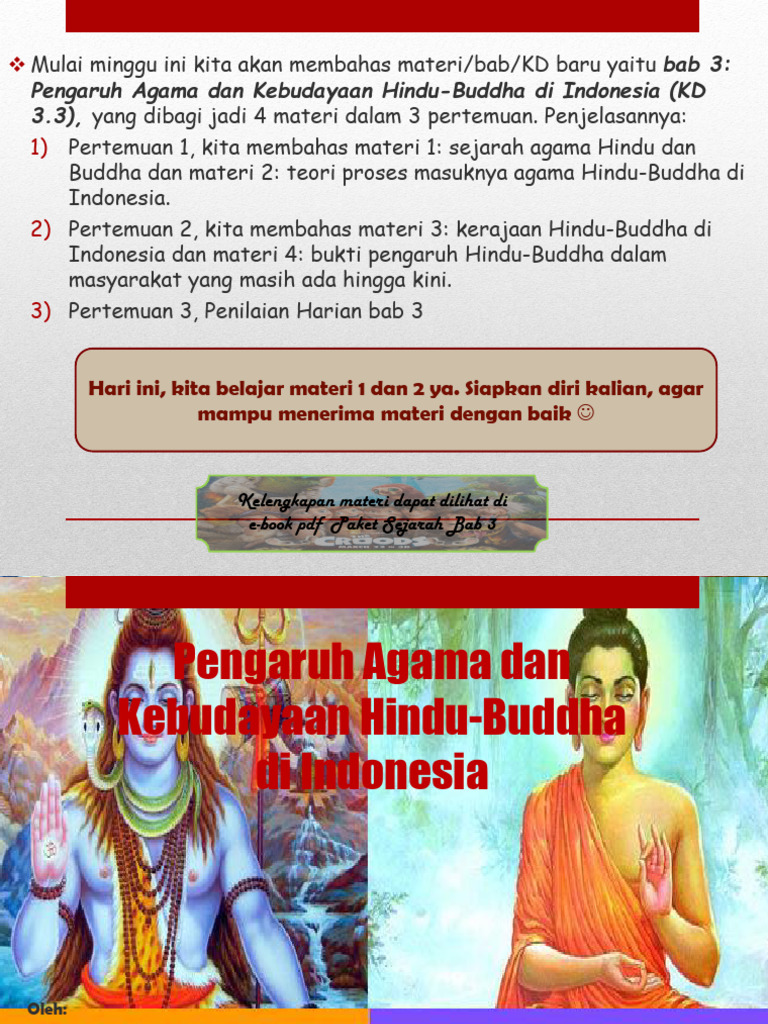 BAB 3-Sejarah Dan Teori Masuknya Hindu Buddha | PDF