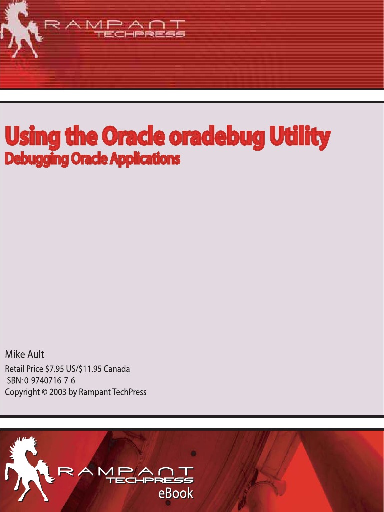 Using The Oracle Oradebug Utility Debugging Oracle Applications 2002 Pdf