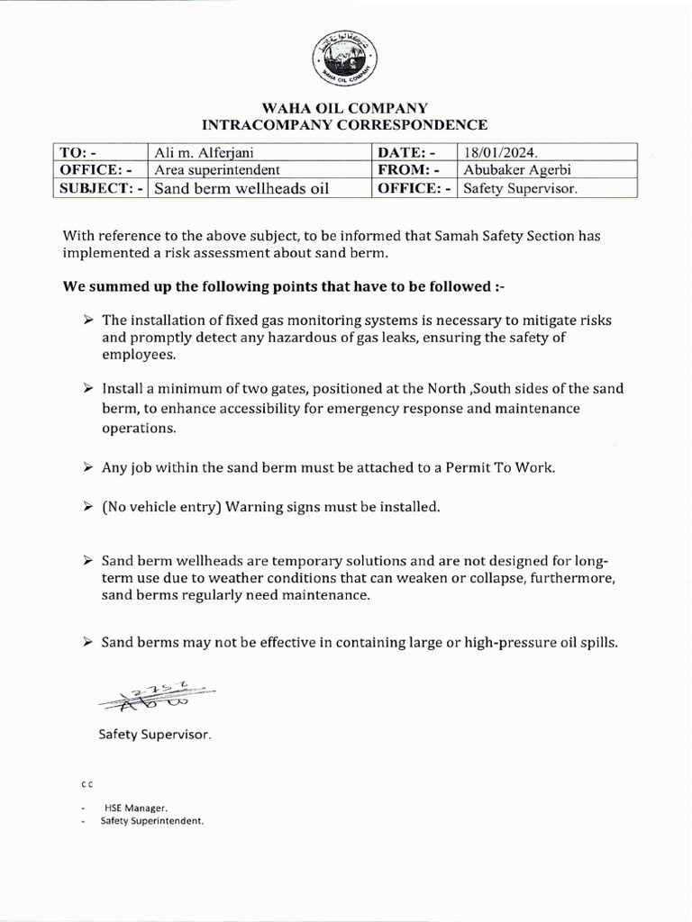 Safety department report | PDF