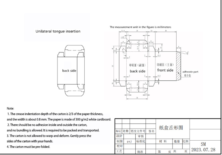Carton Model Diagram | PDF