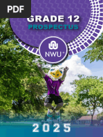 NWU 2026 Grade 12 Prospectus | PDF | University And College Admission ...