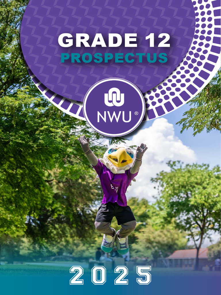 NWU Grade 12 Prospectus 2025 Guide | PDF | University And College ...