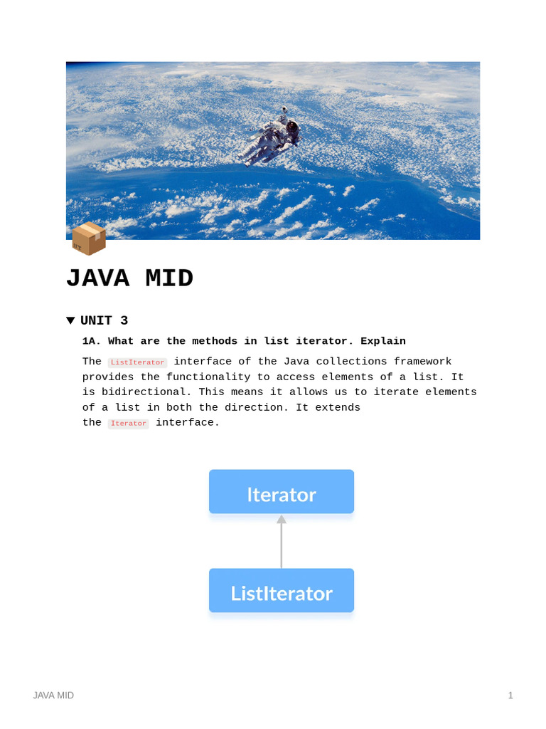 Java Mid | PDF | Method (Computer Programming) | Class (Computer Programming)