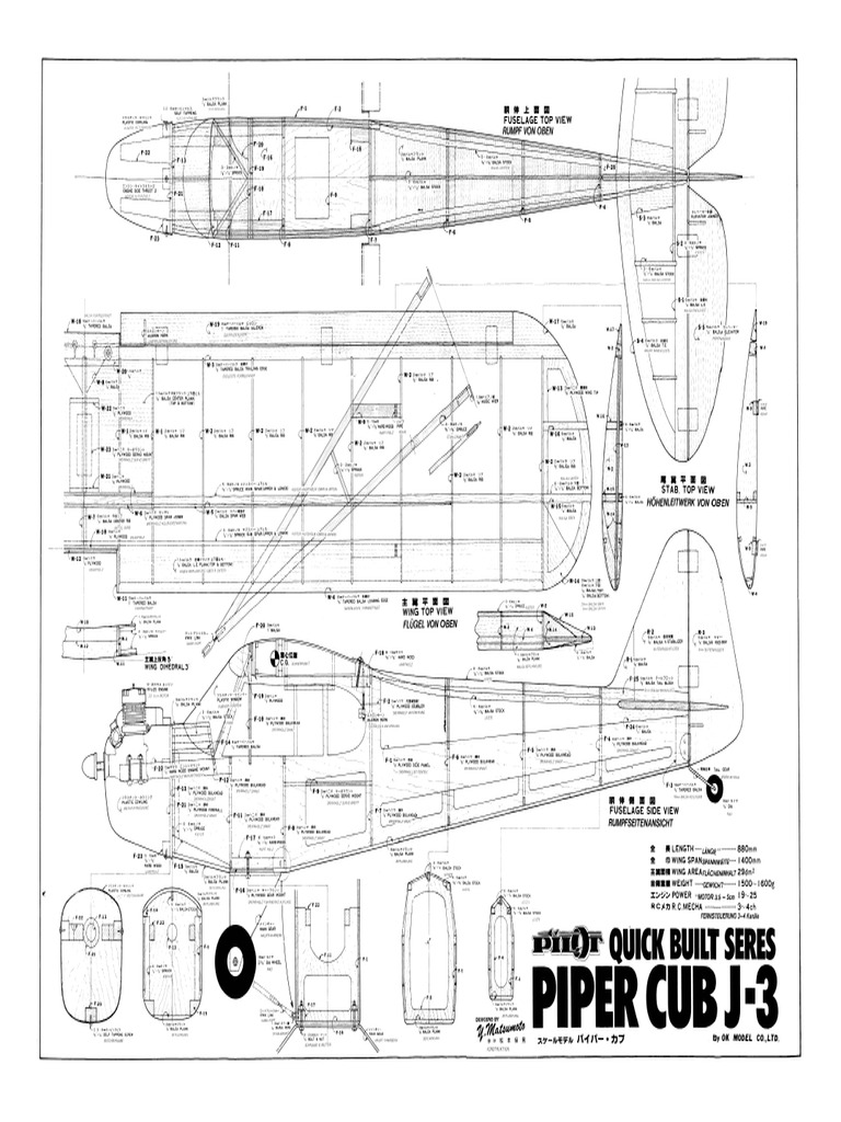 Piper Cub J-3 Oz5160 | PDF