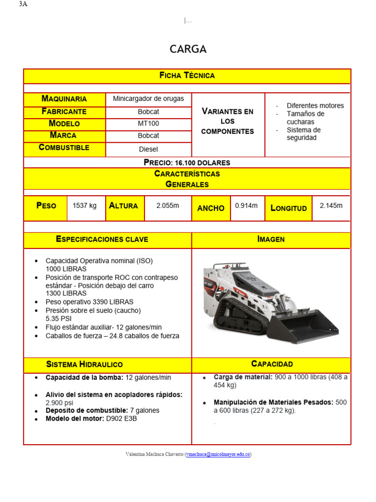 FICHA TECN | PDF | Vehículos FICHA TECN | PDF | Vehículos