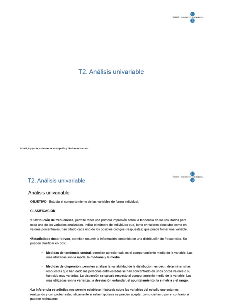TEMA 2-3-4 - Analisis Univariable - Bivariable - Multivariable | PDF ... TEMA 2-3-4 - Analisis Univariable - Bivariable - Multivariable | PDF ...