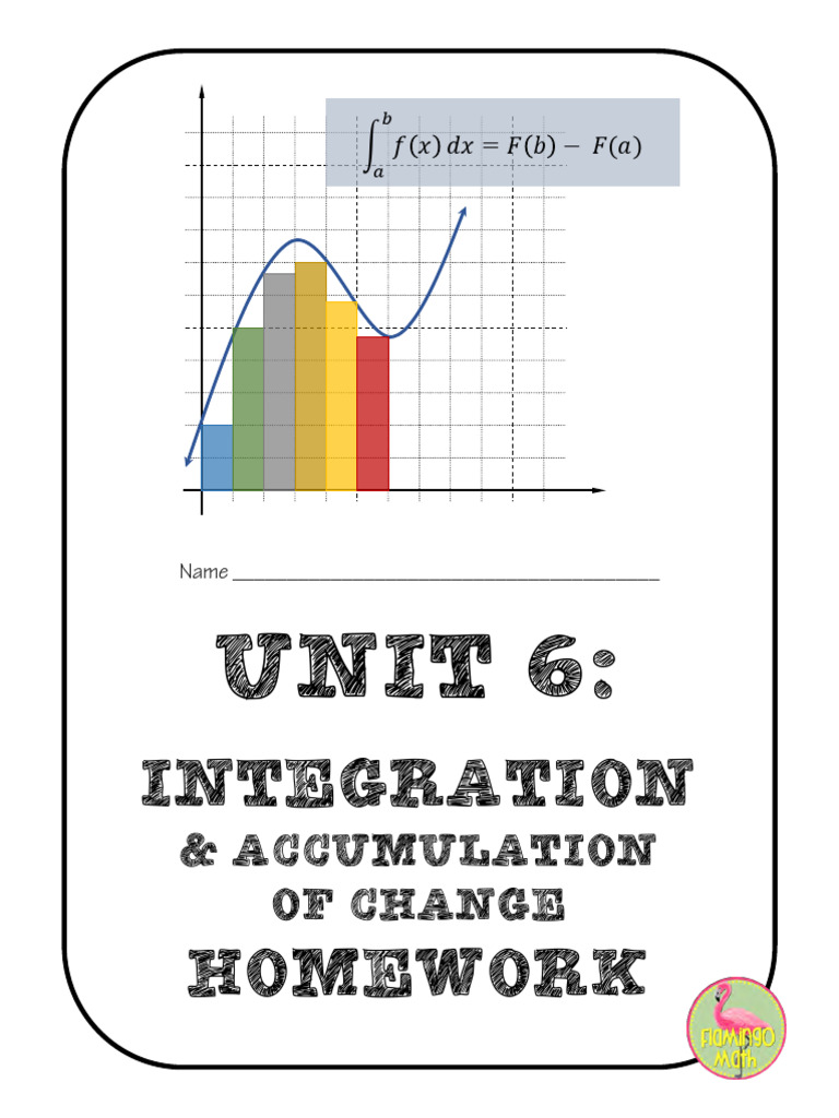 Unit 6:: Integration Homework | PDF | Applied Mathematics | Area