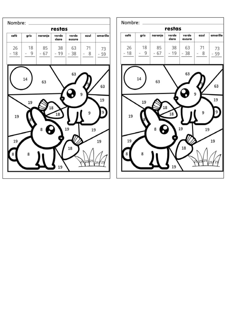 Restas de Conejos | PDF