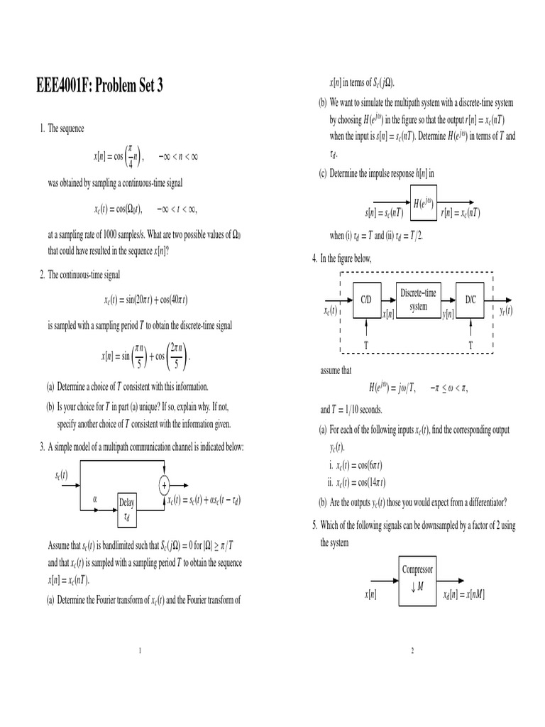 prob03.dvi | PDF | Applied Mathematics | Telecommunications Engineering