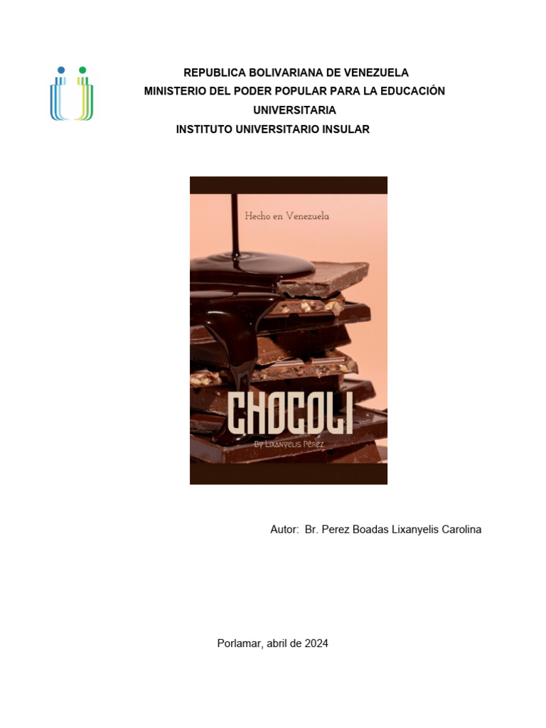 Plan de Ventas Chocoli | PDF | Marketing | Marca