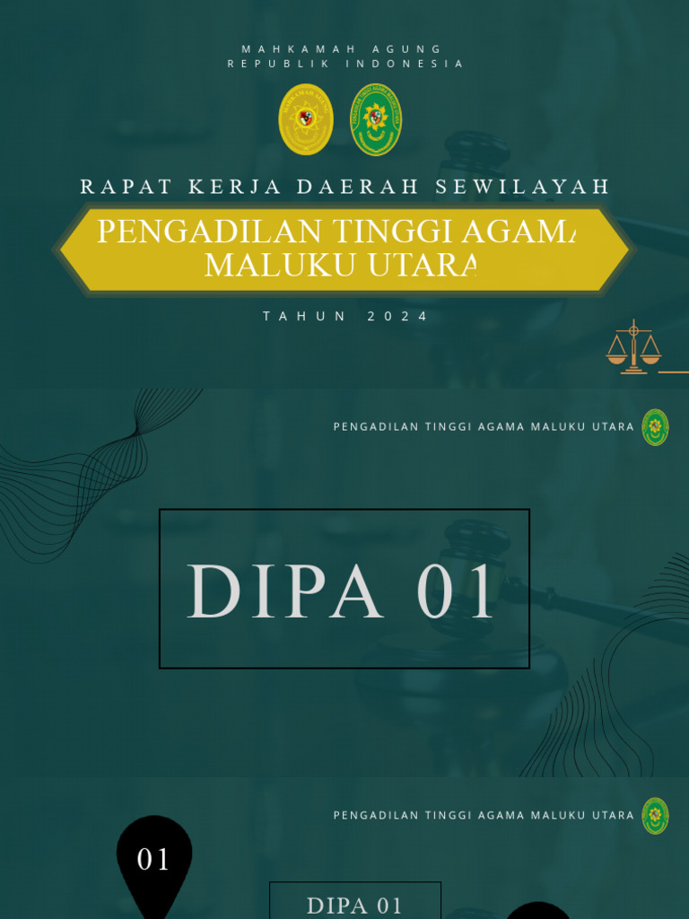 Realisasi Anggaran - Rakerda Pta Malut 2024 | PDF
