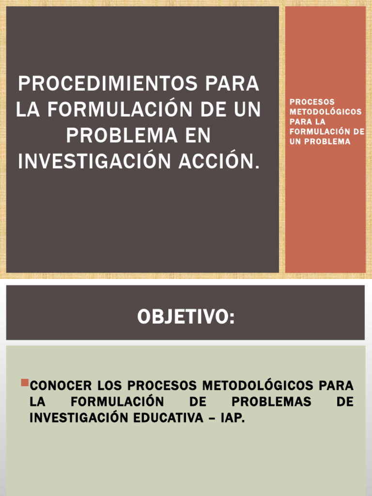 Procedimientos para La Formulación de Un Problema en | PDF | Enseñando ...