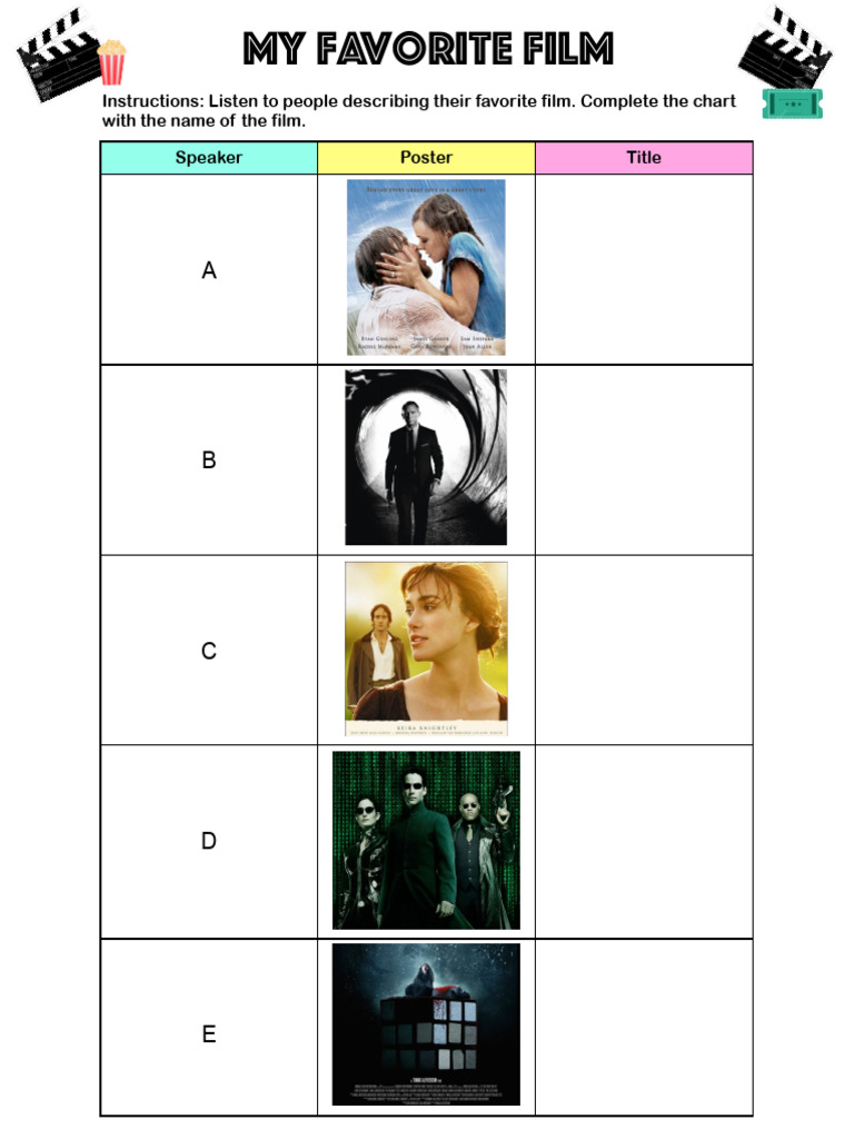 My favorite film | PDF