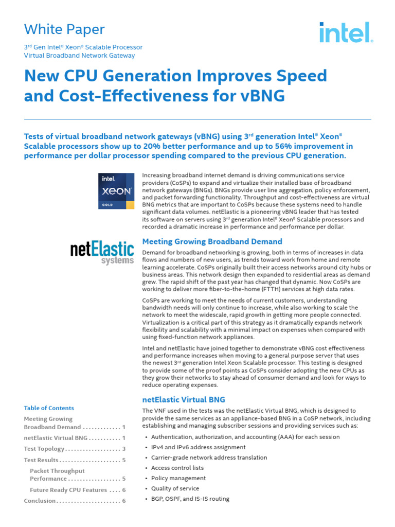 WP - New CPU Generation Improves Speed and Cost-Effectiveness For VBNG ...