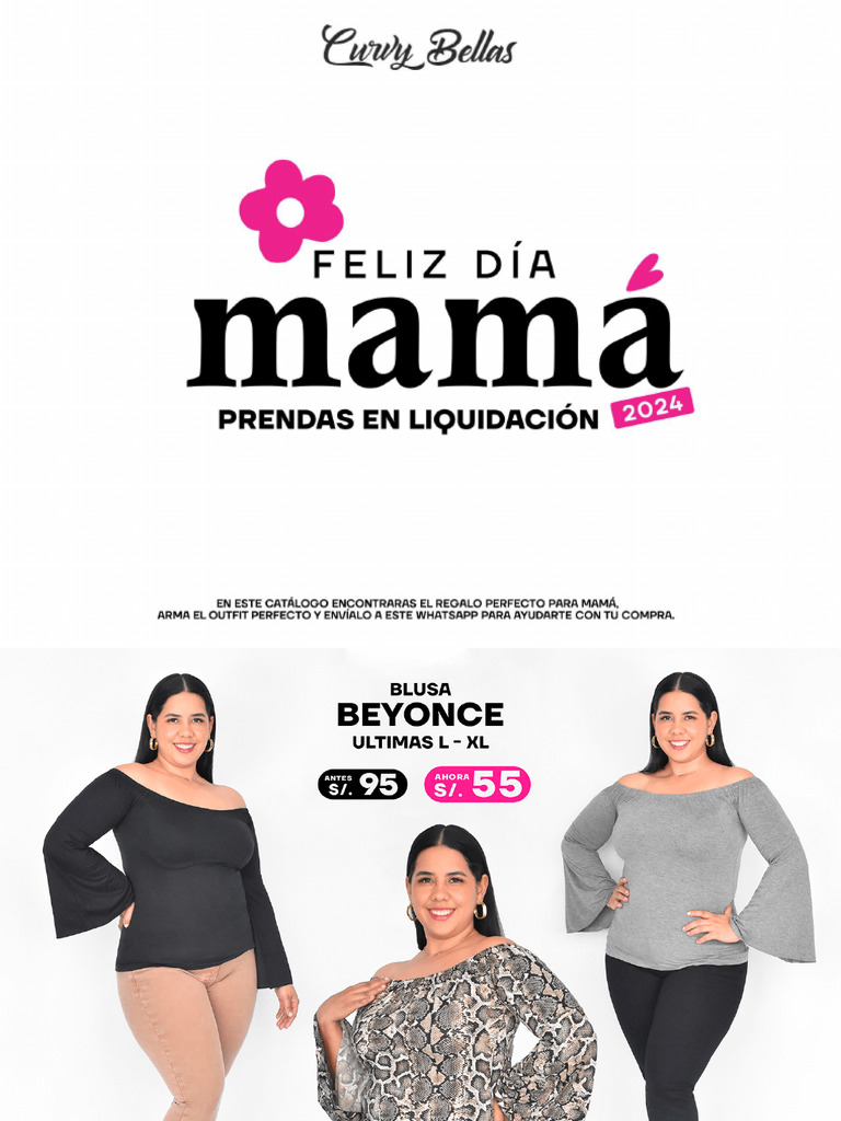 Cat Liquidación Feliz Dia Mamá 2024 v1-3 | PDF