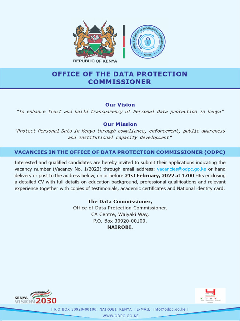 Odpc Job Description 2022 Final For Placement | PDF | Accountant ...