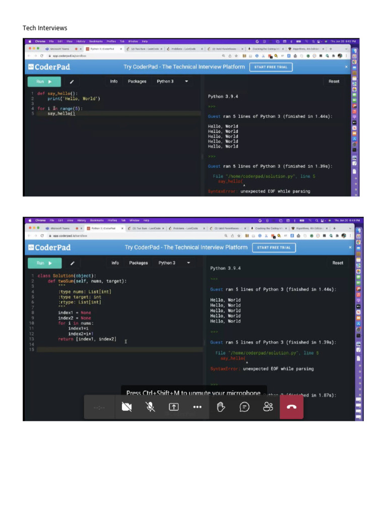 Tech Interviews Computer Download Free Pdf Computer Programming Programmer