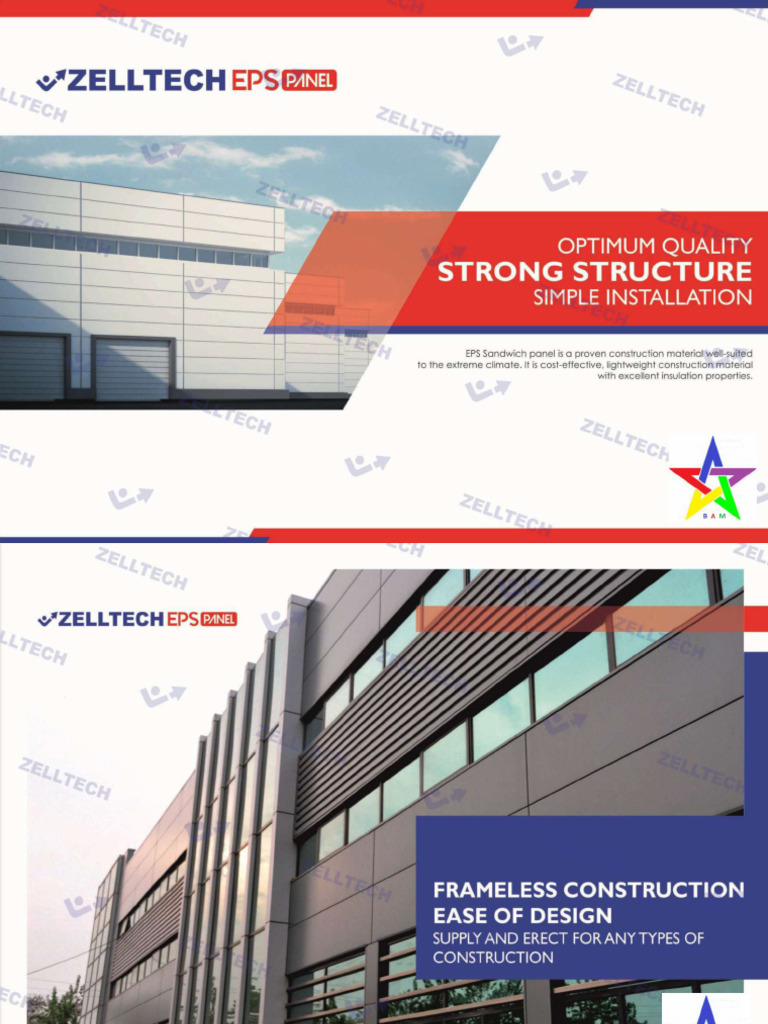 EPS Panel Zelltech CV BAM | PDF