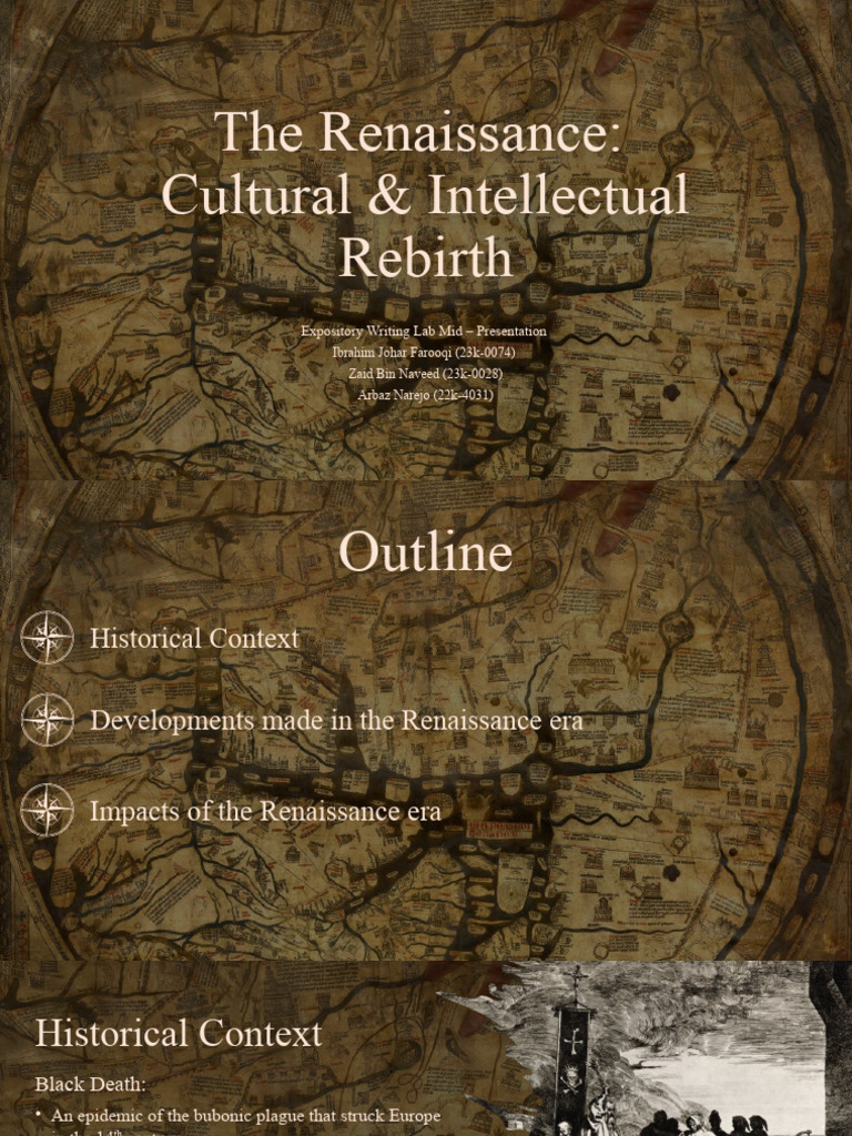 The Renaissance Cultural and Intellectual Rebirth | PDF | Renaissance ...