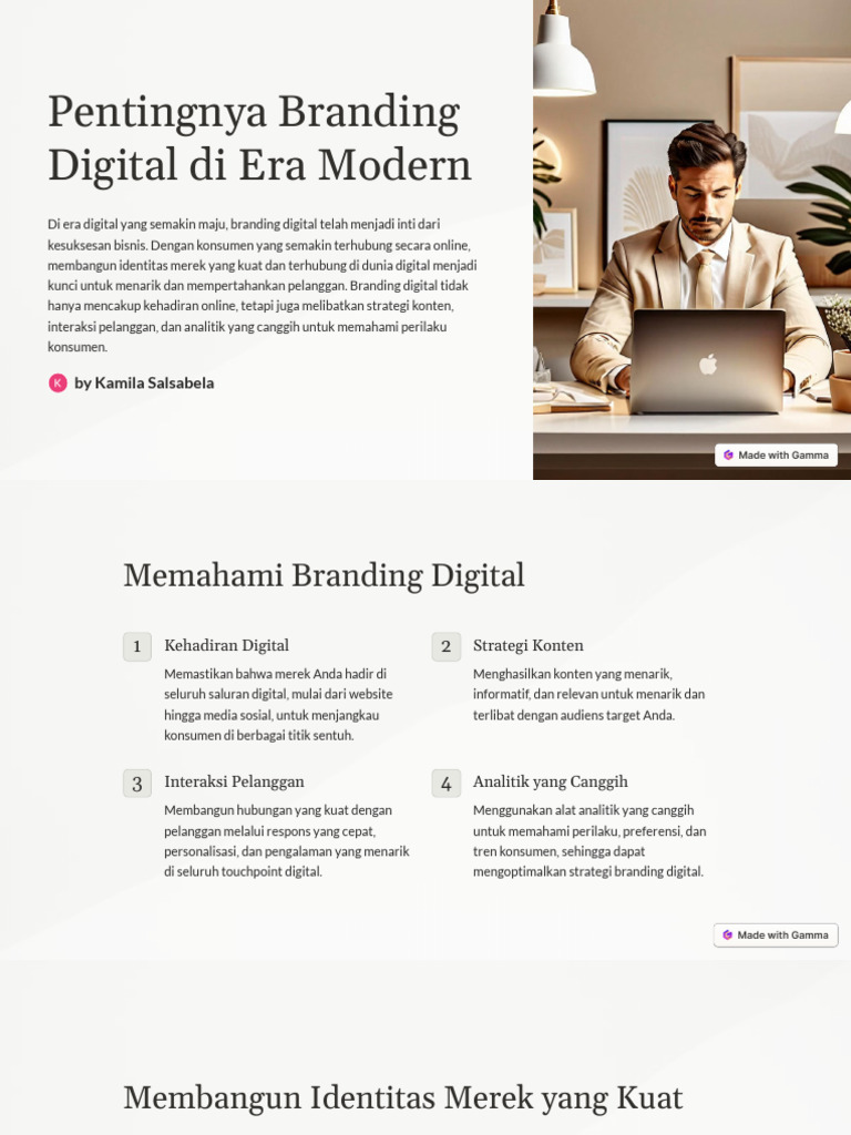 Branding Digital untuk Bisnis | PDF | Karier & Perkembangan | Bisnis