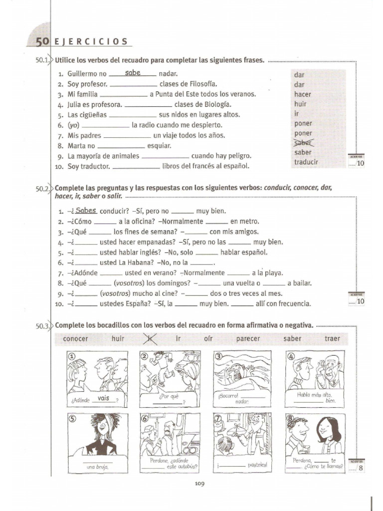 ejercicios_presente_indicativo | PDF