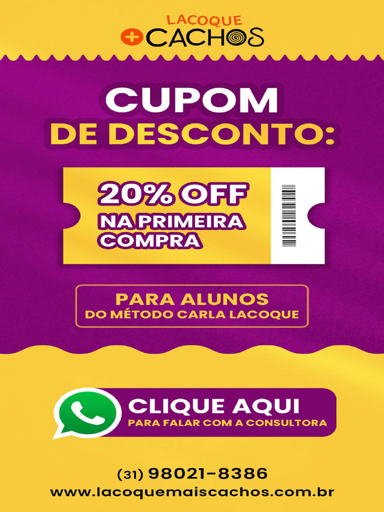 Cupom de Desconto | PDF