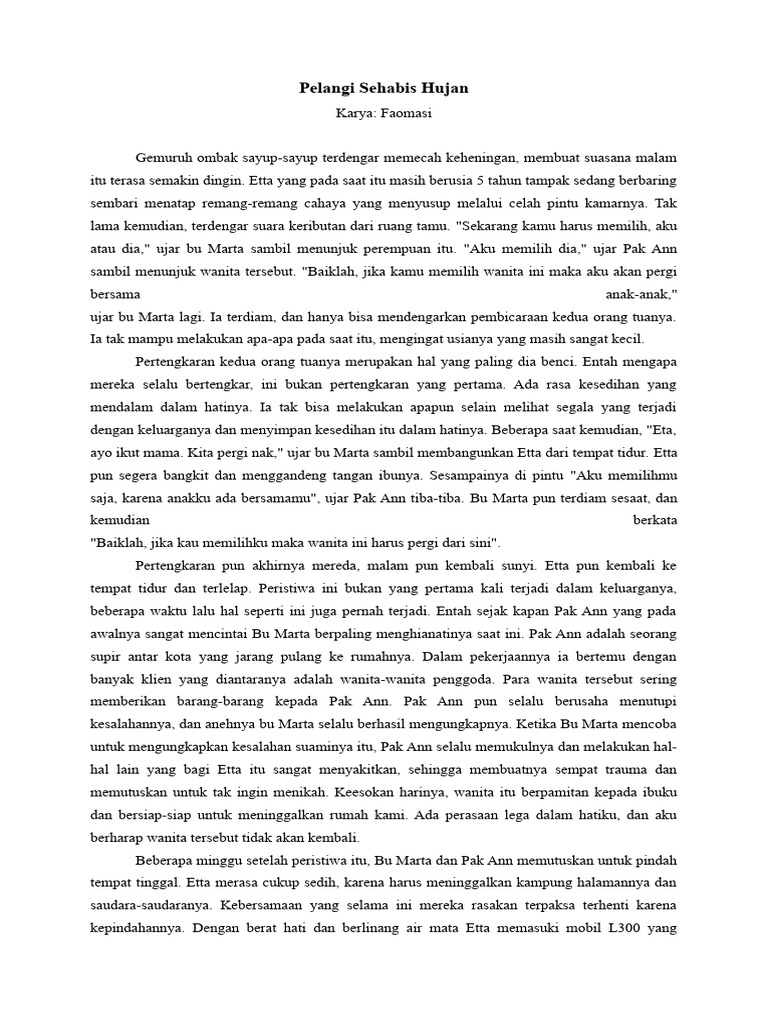 CERPEN Dan PENGARANGNYA | PDF | Fiksi Misteri, Thriller, & Kejahatan