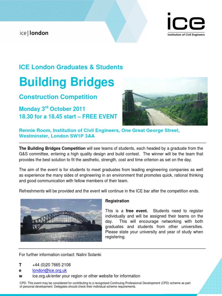 Building Bridges Flyer 2011 | PDF