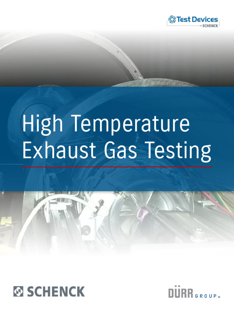 Test Devices-High Temperature Gas Exhaust Testing-V5 | PDF | Gases ...