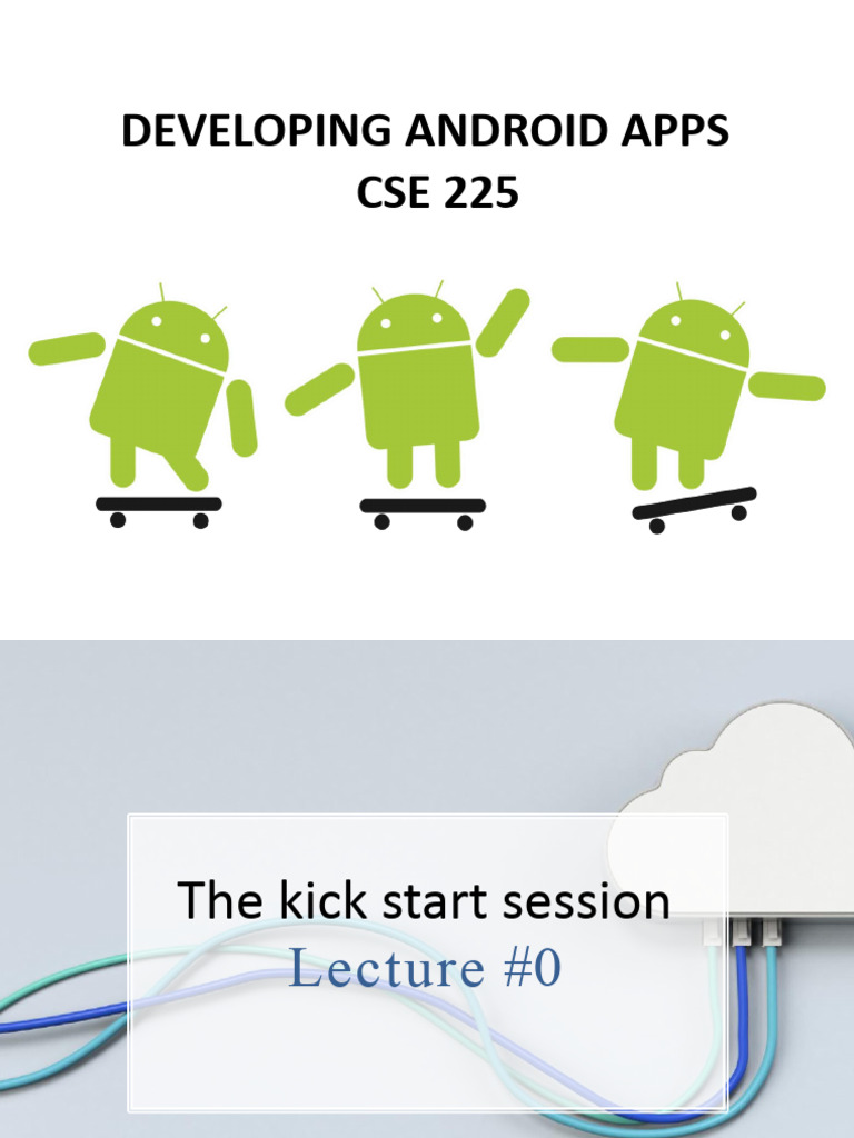 CSE225 L0 Updated | PDF | Engineering | Mobile App