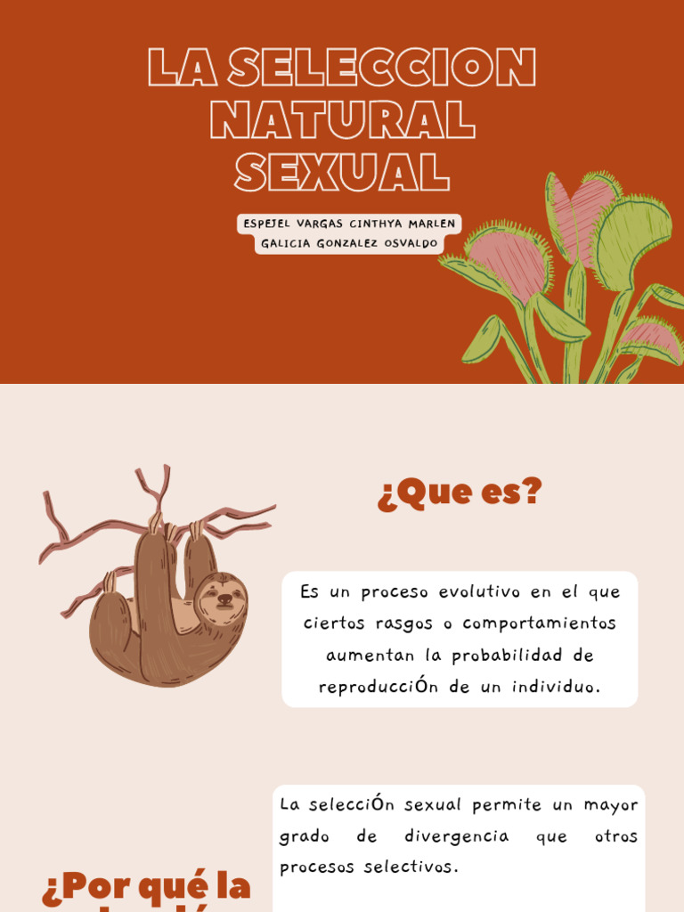 La Seleccion Natural Sexual | PDF
