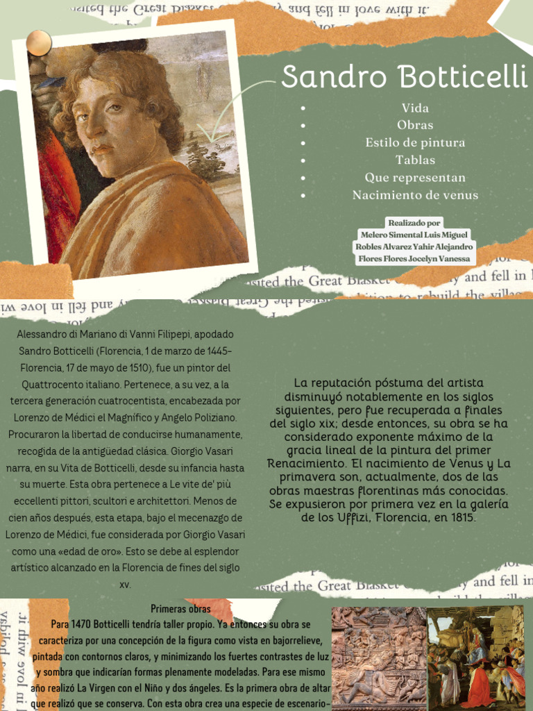 Sandro Botticelli | PDF