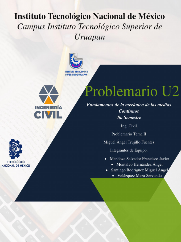 Problemario U2 Fundamentos de La Macanica | PDF