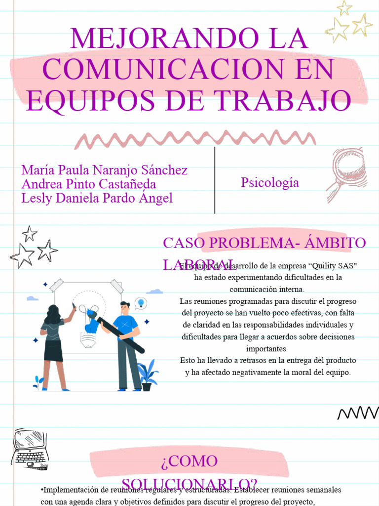 Mejora de Comunicación en Equipos | PDF | Comunicación | Gestión de proyectos