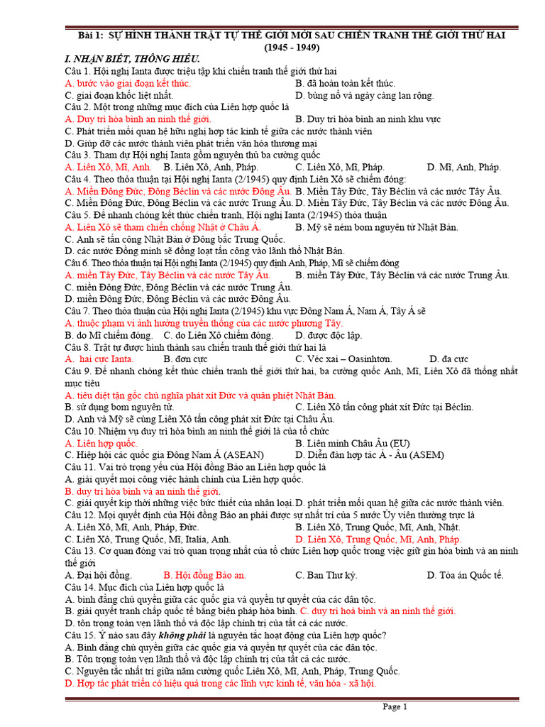 TN 12 Theo Bài | PDF