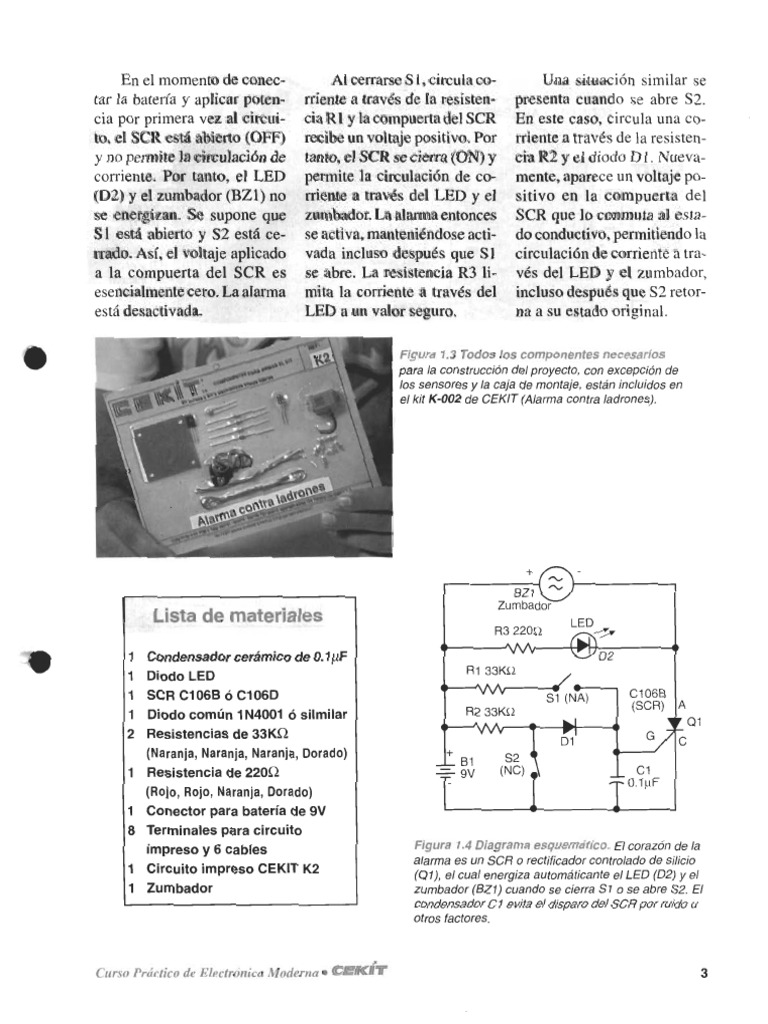 electronica-digital-cekit-34-proyectos-practicos-para-construir-3 | PDF