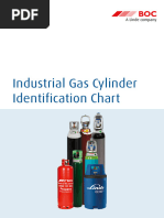 BOC Cylinder Size and Weight Chart | PDF | Argon | Industrial Gases