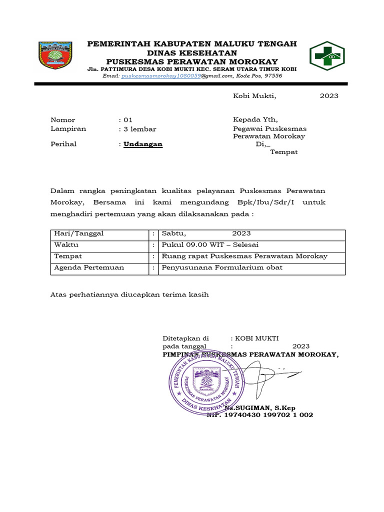 3.10.1 (A) 2. Bukti Penyusunan Formularium Obat | PDF