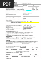 Part Submission Warrant | PDF