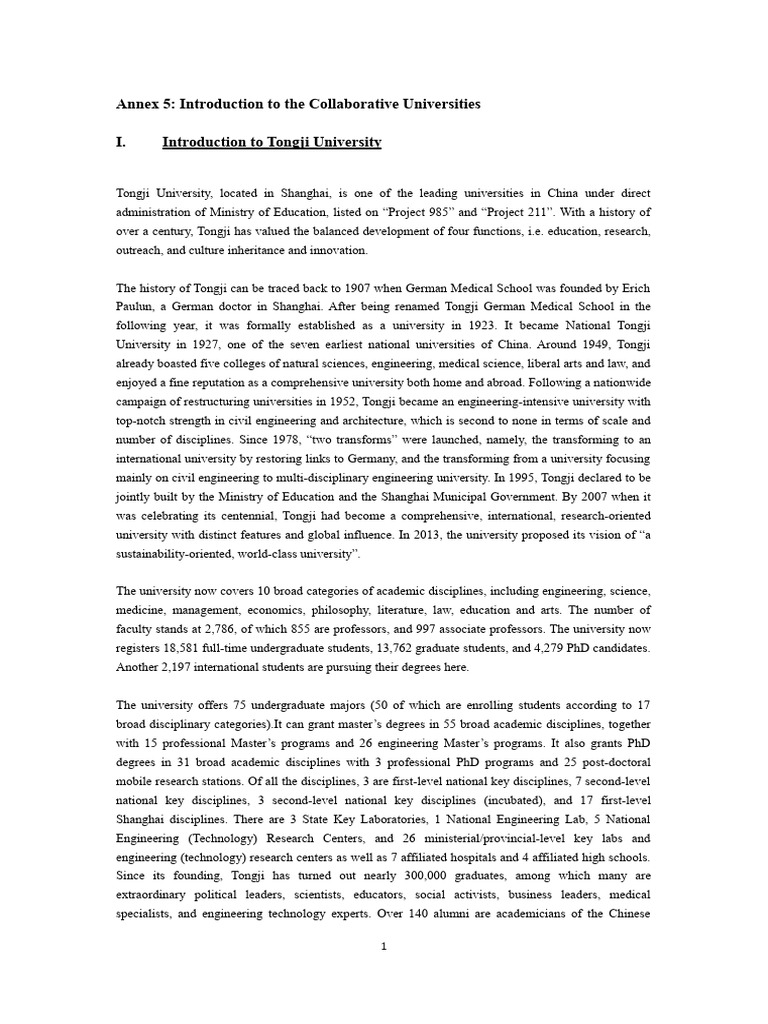 Annex 5 | PDF | Thesis | Academic Degree