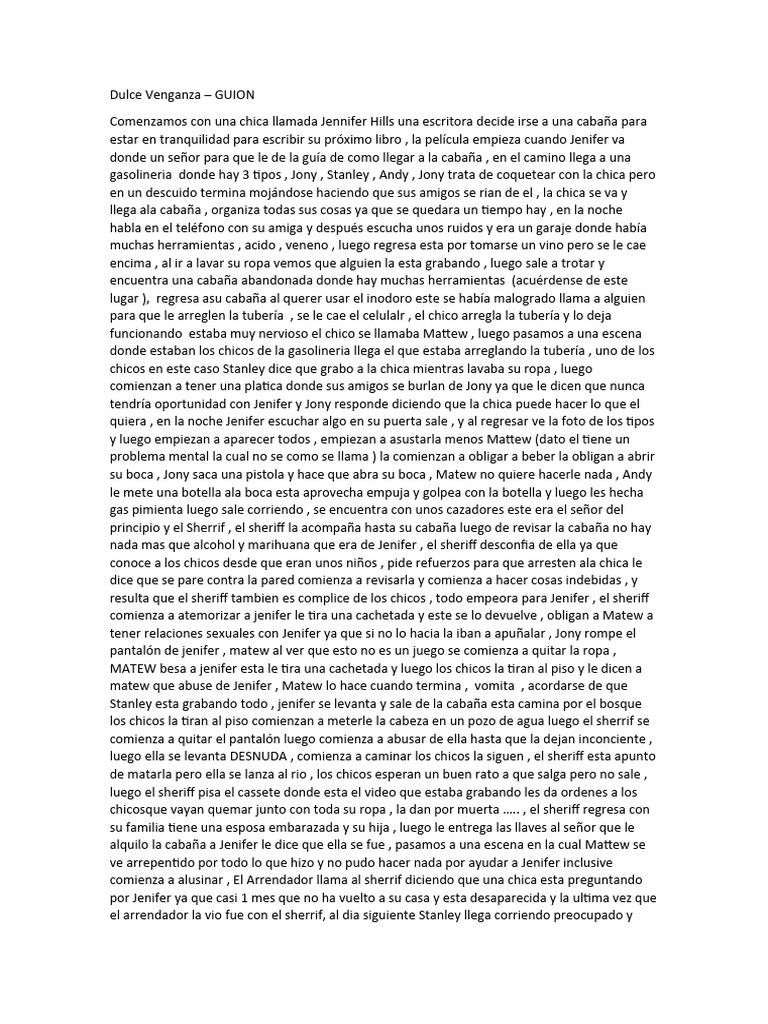 Dulce Venganza | PDF