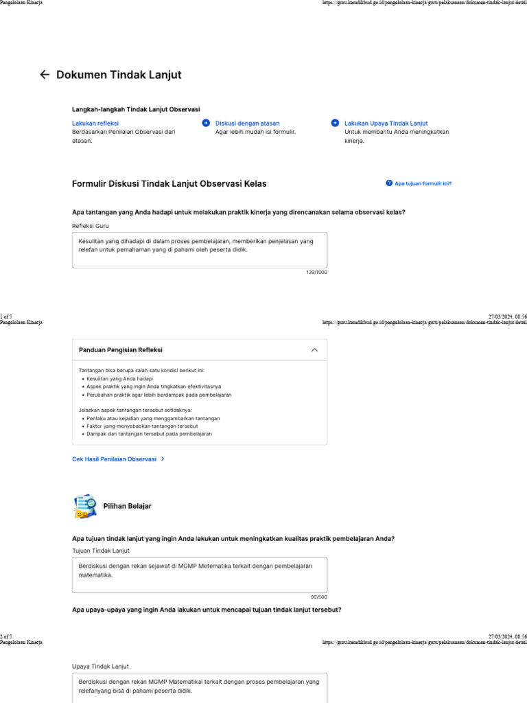 Tindak Lanjut Putu Redana | PDF