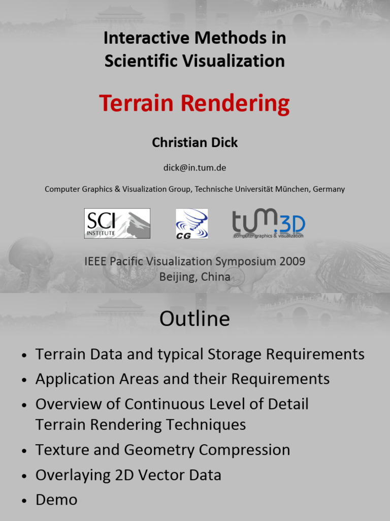Terrain | PDF | Geographic Information System | Texture Mapping