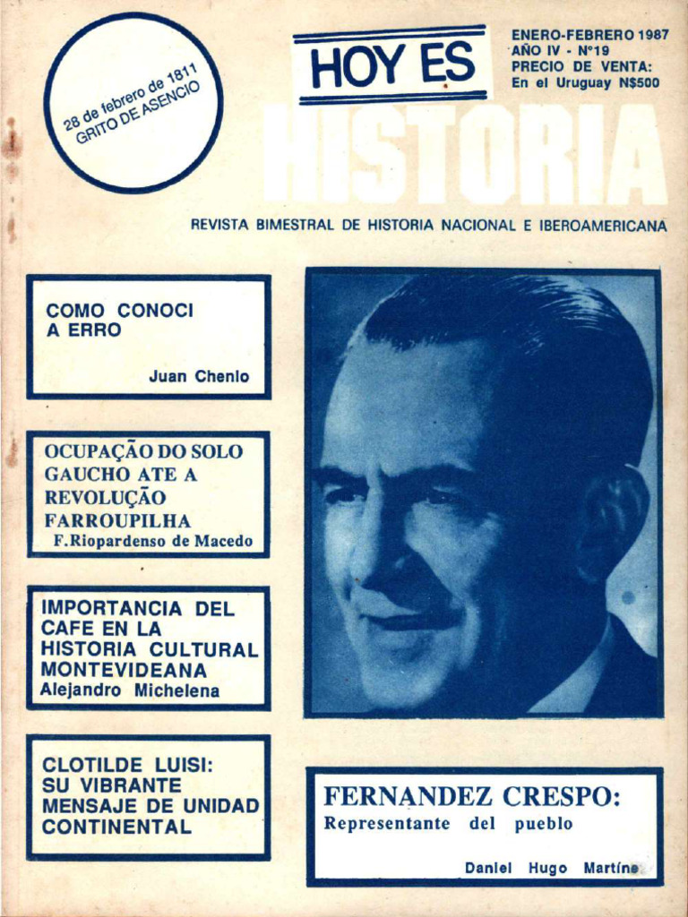 N19 Hoy Es Historia Enero Feb 1987 | PDF