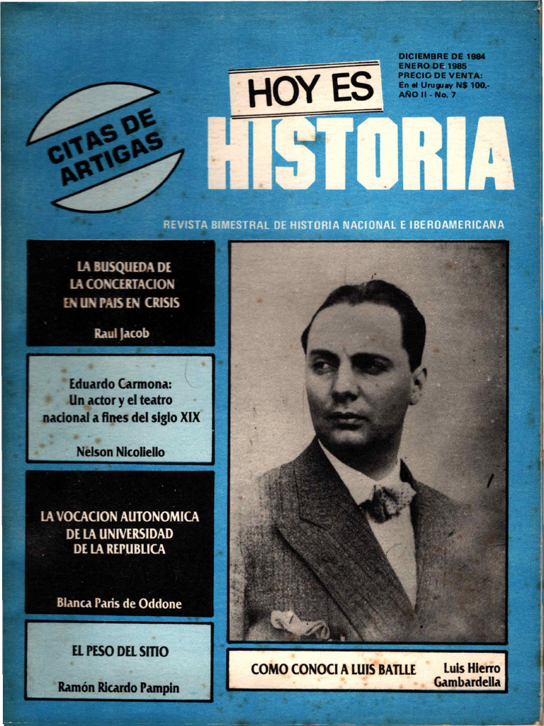 N7 Hoy Es Historia Diciembre 1984 Enero 1985 | PDF