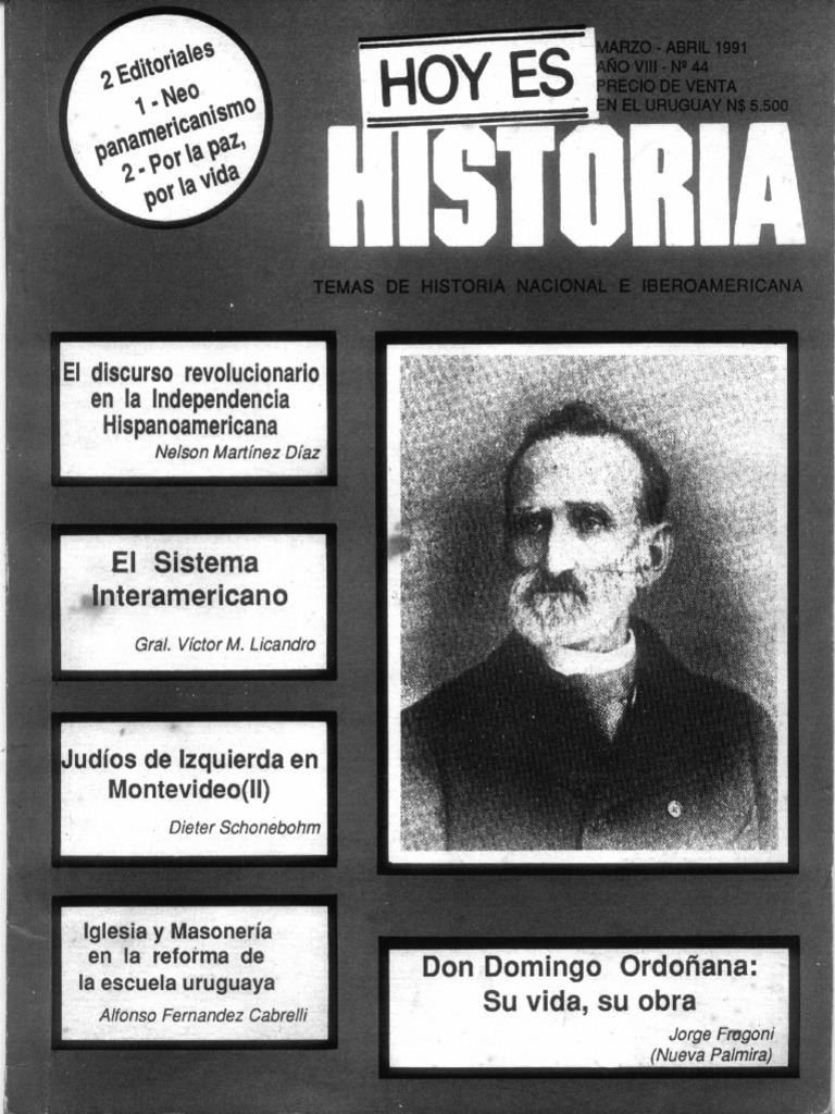 N44 Hoy Es Historia Marzo Abril 1991 | PDF